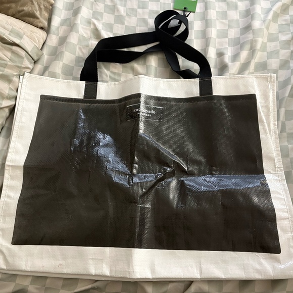 kate spade | Bags | Kate Spade New York X Target Black White Tote ...